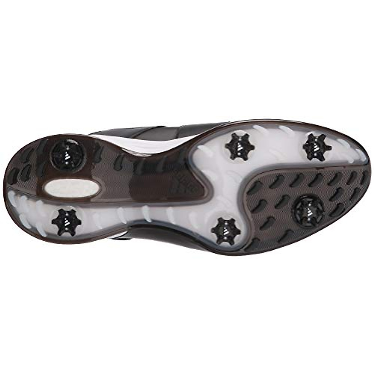 adidas mens Zg21 Boa Golf Shoe, Black/White/Lghsolgre, 7 US