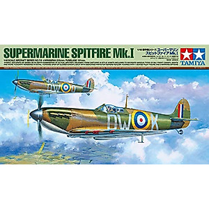 Tamiya 61119 1/48 Supermarine Spitfire MK.I Plastic Model Airplane Kit