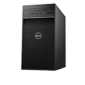 Dell Precision T3630 Workstation Desktop | Core i9-9900 - 1TB SSD Hard Drive - 32GB RAM - 2 x Nvidia Quadro P400 in SLI | 8 cores @ 5 GHz - 4GB GDDR5 Win 10 Pro Black (Renewed)