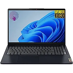 Lenovo Newest IdeaPad 5i 15.6” FHD Touchscreen Laptop, 11th Gen Intel Core i7-1165G7 Processor, 12GB RAM 2TB SSD, Backlit Keyboard, Fingerprint Reader, Windows 11, Abyss Blue