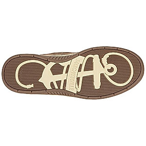 Margaritaville Men's Anchor Lace Boat Shoes-Lightweight and Durable 2 Eye Lace Up, Light Tan, 10