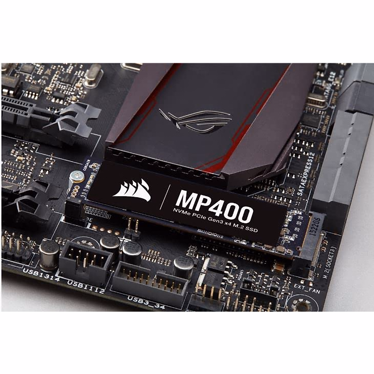 Corsair MP400 1TB NVMe PCIe M.2 SSD, CSSDF1000GBMP400 (Renewed)