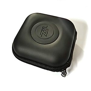 KZ Earphone Case Zipper Headphone Bag USB Cable Accessories Pouch for KZ ZS10 Pro ZSN ED9 ZST Protective Storage Portable Earbuds Carrying Box (Black)