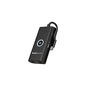 Creative Sound Blaster G3 USB-C External Gaming USB DAC and Amp for PS4, Nintendo Switch, Ft. GameVoice Mix (Audio Balance for Game/Chat), Mic/Vol Control and Mobile App Control, Plug-and-Play