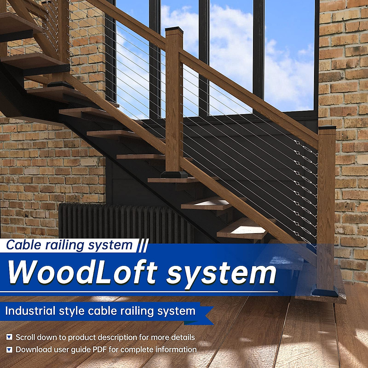 Muzata 10Pack M5 Stainless Steel Heavy Duty Male Thread Lifting Ring Machinery Shoulder Eye Bolt CN28,HN3