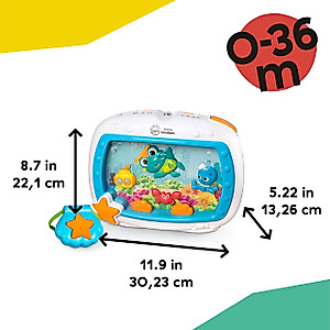 Baby Einstein Sea Dreams Soother Musical Crib Toy and Sound Machine, Newborns Plus