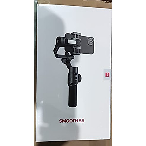 Zhiyun Smooth 5S Gimbal Stabilizer for iPhone 14 Pro Max Plus 13 12 X Xs Xr 8 Android Smartphone Gimbal Portable 3-Axis Handheld Phone Gimbal for Video YouTube Vlogging TikTok zhi yun Smooth 5 Upgrade