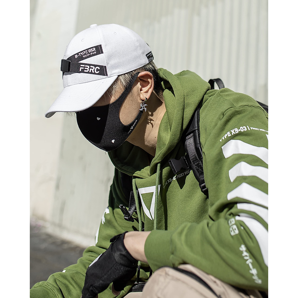 Fabric of the Universe Stainless Steel Shuriken Dangle Pendant Earrings (SRK-02 SS Shuriken)