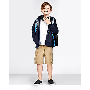 The Children's Place Toddler Boys Pull on Cargo Shorts, Flax Single, 20 (Husky)