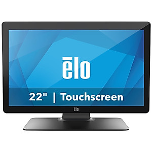 Elo 2202L - 22" Touchscreen Monitor with Stand - 1920 x 1080, 10 Touch, Black