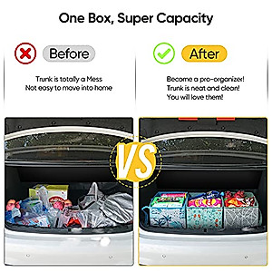 BALEINE 3Pk Reusable Grocery Bags, Foldable Shopping Bags for Groceries with Reinforced Bottom & Handles (Island Breeze)