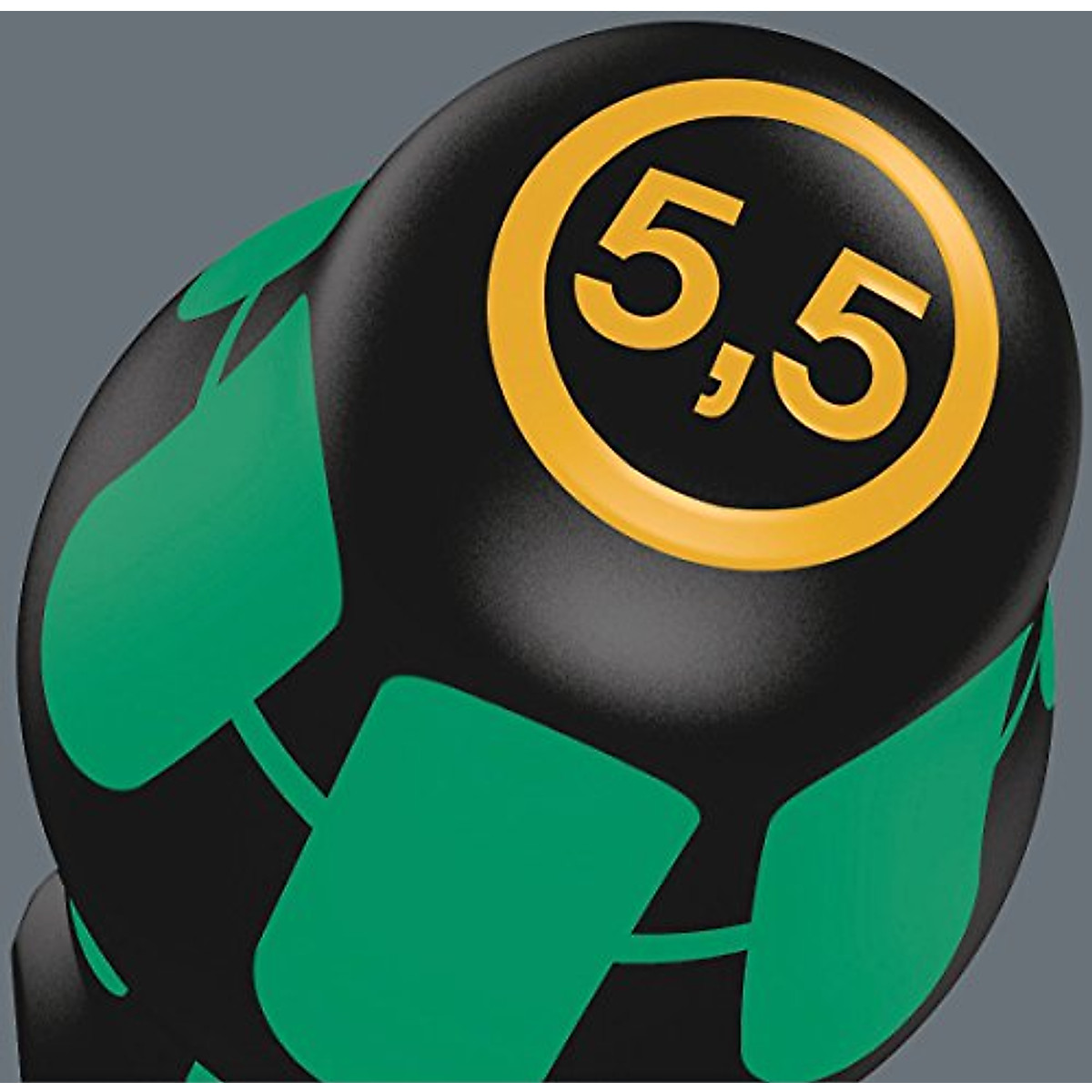 Wera 05007680001 Kraftform Plus 334 SK/6 Screwdriver Set and Rack, Lasertip, 6-Piece