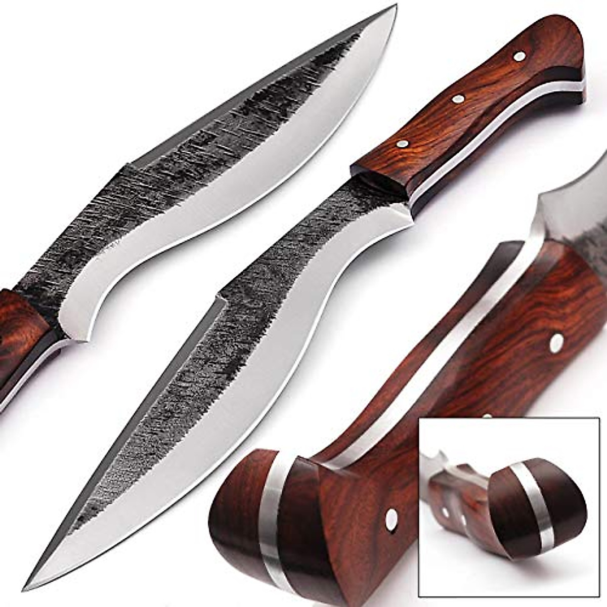 Armory Replicas Big Game Hunter High Carbon Steel Full Tang Outdoor Kukri Machete Hunting Knife