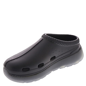UGG Unisex-Child Tasman Sport Slip On, Black, 2 Big Kid