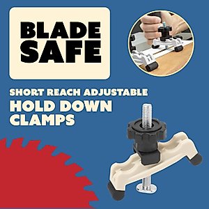 Adjustable Taper Jig/Straight Line Jig for Table Saw | Precision Table Saw Jig with Tapering Functionality | Fast Taper Cutting Jig for Table Saw | Table Saw Accessories | Versatile Woodworking Jigs