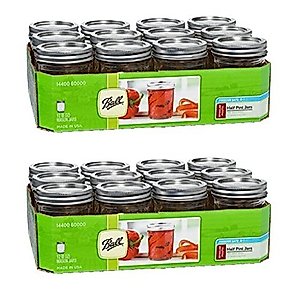 Ball Regular Mouth Canning Jar 8 oz. 12 pk