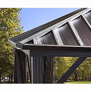 Sojag Outdoor 8' x 8' Dakota Hardtop Gazebo Outdoor Sun Shelter