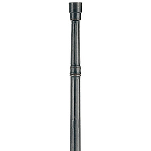 John Timberland Hepworth Traditional Outdoor Post Light Pole and Cap Base Classic Bronze Brown 76 3/4" Accessory for Exterior House Porch Patio Deck Yard Garden Driveway Home Lawn Walkway