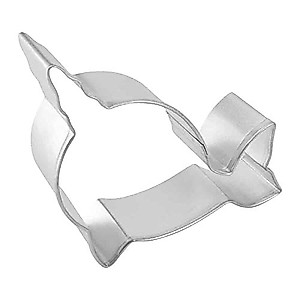 Foose Store Narwhal Cookie Cutter 4.5 Inch –Stainless Steel Cookie Cutters - Narwhal Cookie Mold