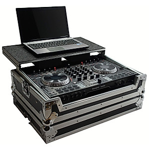 Harmony Audio HCNS6IILT Flight Glide Laptop Stand DJ Custom Case Compatible with Numark NS6 II