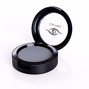 Eye Embrace Cool Helen: Light Gray Eyebrow Powder/Hair Powder/Root Cover – Waterproof, Cruelty-Free