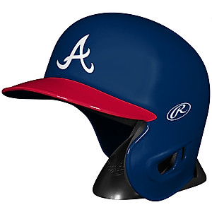 Rawlings | Official MLB Mini Replica Helmet | Atlanta Braves