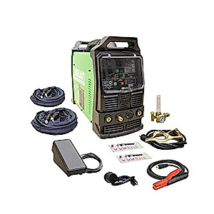 2022 Everlast PowerTIG 210EXT 210amp Ac Dc Tig Stick Advance Pulse Welder 110/220 Volt Inverter-based IGBT Technology
