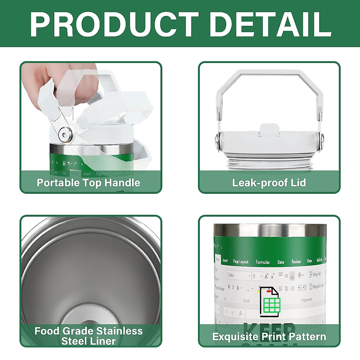 thmasamwr 30oz Excel Tumbler, Spreadsheet Coffee Mug, Relax I Have A Spreadsheet For That Mug for Accountant, CPA, Coworker, Funny Spreadsheet Excel Gifts for Men Women