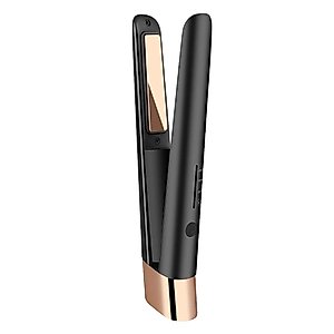 Cordless Hair Straightener for Touching Up Short Thin Fine Hair On The Go 【2023 𝗡𝗘𝗪 Upgrade】,Portable Flat Iron Rechargeable Build in 4800mAh Battery, Quick Heat Up Cordless Flat Iron