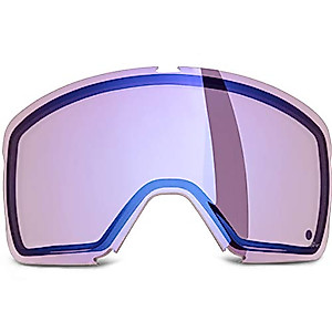 Sweet Protection Clockwork MAX RIG Reflect BLI (Bonus Lens Included) Goggles - Ski and Snowboard Gear with UV Protection, Anti-Fog, and Interchangeable Lens, Bixbite+RIG L Amethyst/Matte Black/Black