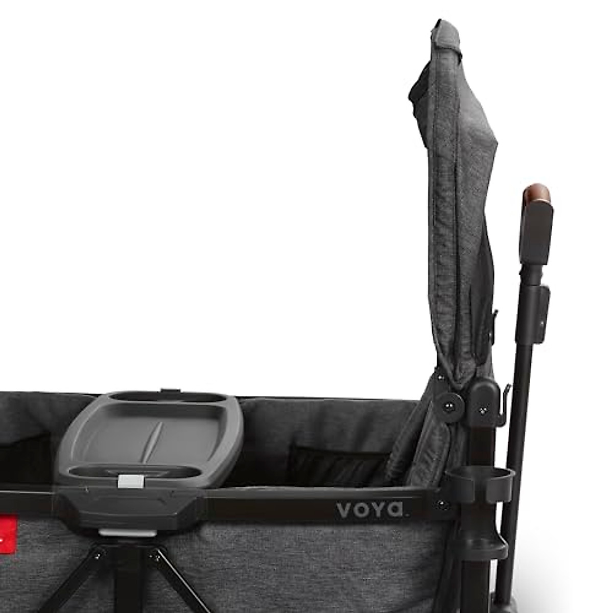 Radio Flyer Voya Stroller Wagon, 4 Seater Wagon Stroller for Kids with Low Sides, Baby Stroller Wagon, Quad Stroller