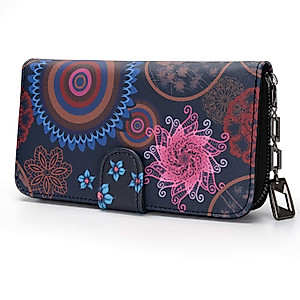 TAN.TOMI Womens Wallets, RFID Blocking Wallet for Women made of smooth and soft Vegan Leather, RFID Wallet Women