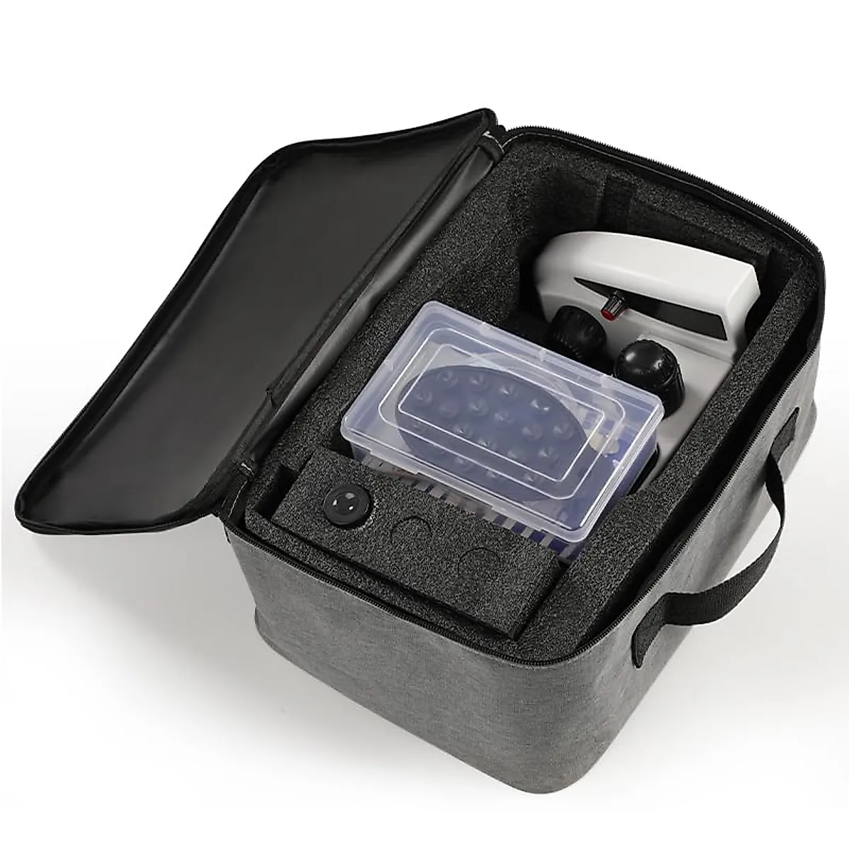 Sedumic Compound Binocular Microscope 40X-2000X LED Lighting for Kids Students Adults School Laboratory Home Education with Microscope Slides Set Phone Adapter Spiral Moving Scale