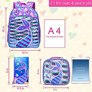 AGSDON 3PCS Dinosaur Backpack for Boys, 16" little Kids Preschool School Bookbag and Lunch Box