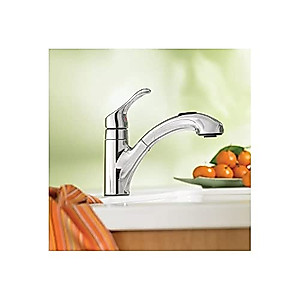 Moen Renzo One Handle Chrome Pull Out Kitchen Faucet