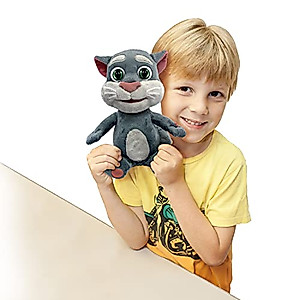 Relsy Talking Tom & Friends, My Talking Tom 12 Inch Plush Toy with Interactive Features, Talkback Talking Friends Stuffed Cuddly Plush Toy 12"