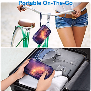 Fintie Carrying Case for Nintendo New 3DS XL LL / 2DS XL, Protective Hard Shell Portable Travel Cover Pouch with Game Card Slots & Inner Pocket, Galaxy