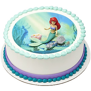 DecoSet® Disney Princess Ariel Colors of the Cake Topper - 2-Piece cake decoration