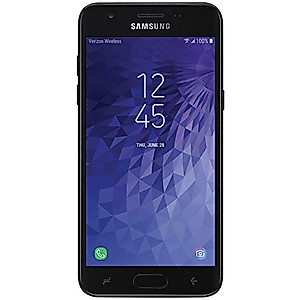Samsung Galaxy J3 2018 16GB Verizon Wireless (J337v CDMA) 5.5" Android 7.1 Smartphone - Black (Renewed)