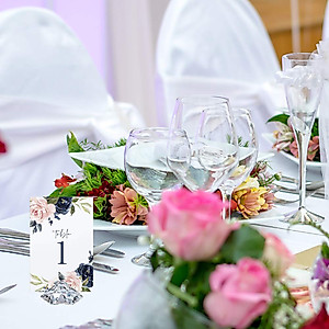 HOHIYA 24pc Diamond Place Card Holders Stands Table Holder for Weeding Baby Shower Party Decoration Acrylic Crystal Clear Taiwan Made