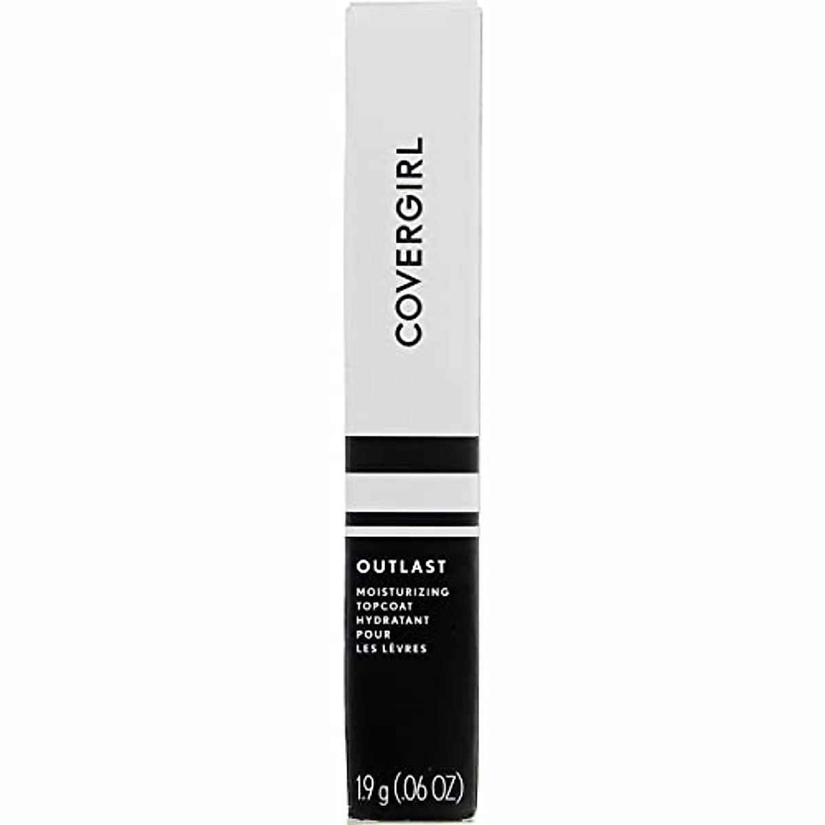 CoverGirl Outlast Lipcolor Moisturizing Topcoat Clear [500] 0.06 oz (Pack of 4)
