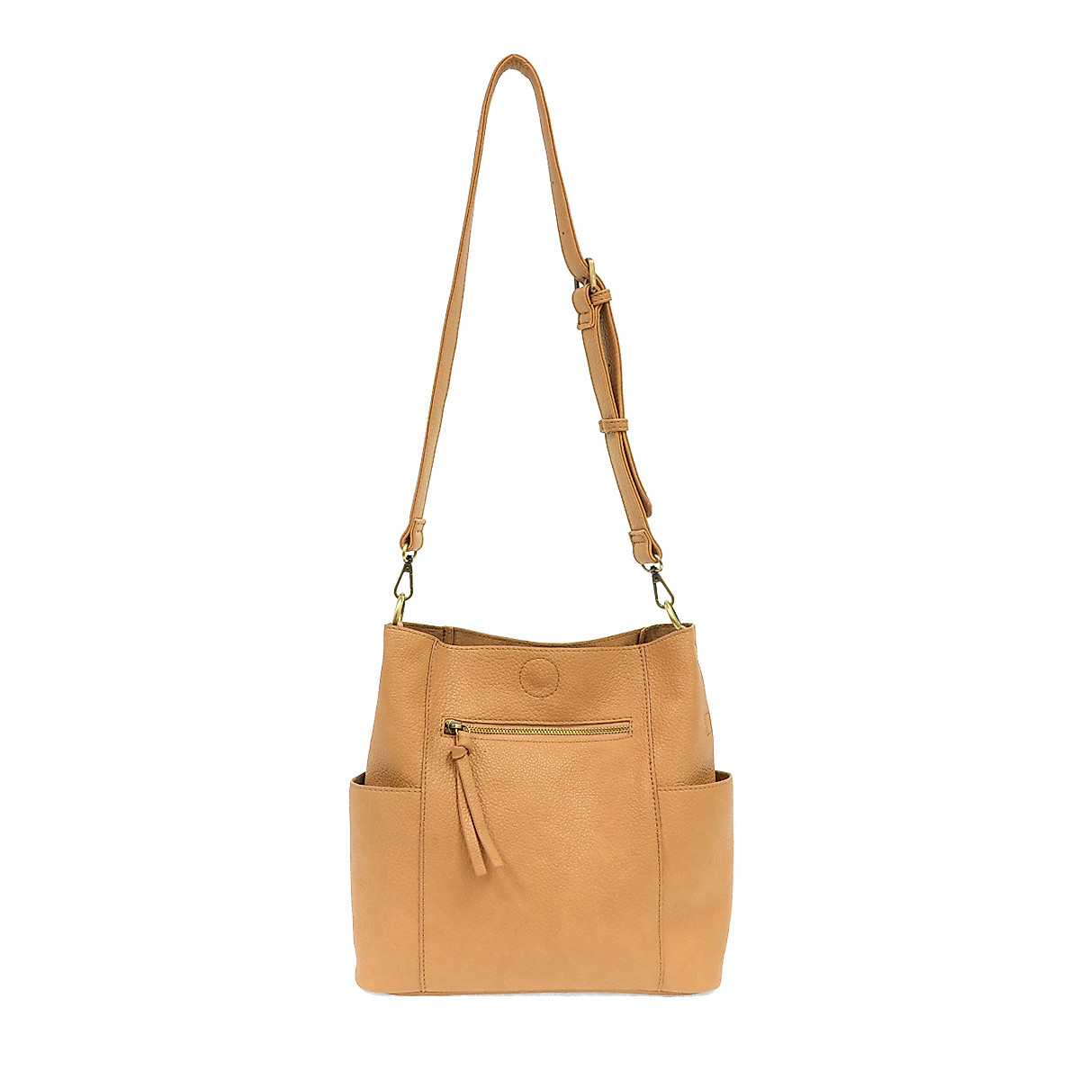joy susan Kayleigh Side Pocket Bucket Bag - Warm Tan