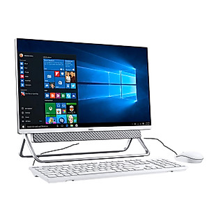 Dell 10th Gen Intel Core i3-10110U All-in-One Desktop, 23.8" FHD Anti-Glare Display, 8GB DDR4 RAM, 1TB HDD, Intel UHD Graphics 620, Windows 10 Home