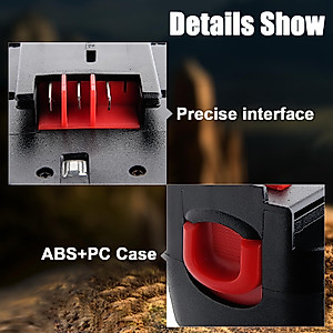 【Upgraded to 4800mAh】 2Pack HPB18 Replacement Battery Compatible with Black and Decker 18V Battery HPB18-OPE FSB18 Tools 244760-00 A1718 FS18FL FSB18 Firestorm Cordless Power Tools