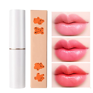 Dulele Color Changing Lipstick Set, 3 Pieces Magic Temperature Color Change Lip Gloss Long Lasting Nutritious Lip Balm (Tube)
