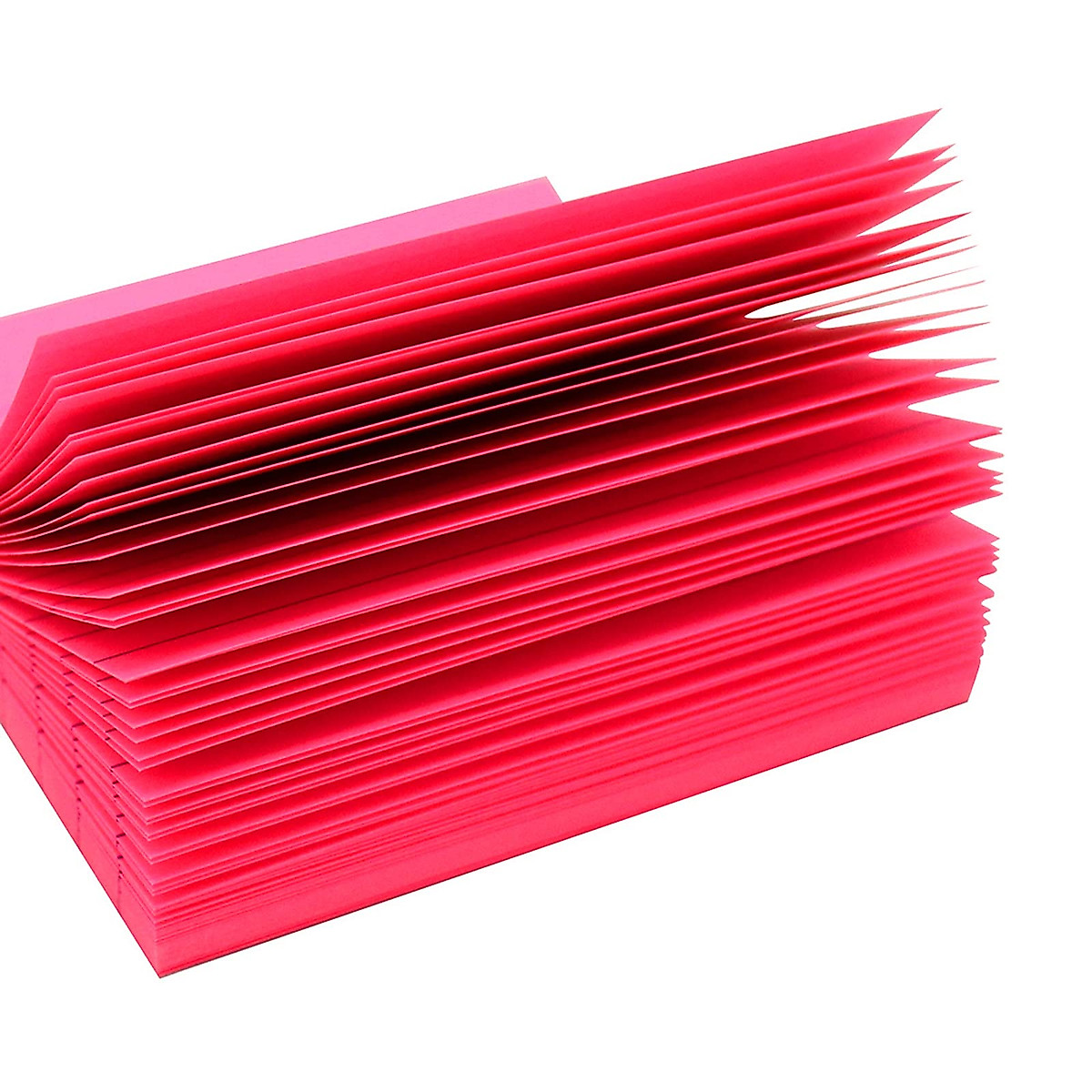 (8 Pack) Lined Sticky Notes 4x4 Bright Stickies Colorful Super Sticking Power Memo Pads, 8 Colors, Strong Adhesive