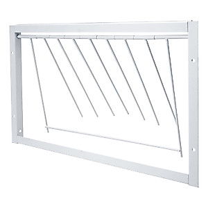 Junniu 15.7in/40cm Pigeon Cage Door One Way Entrance Door Bird T-Trap Birdcage Iron Wire Trap Door for Racing Pigeon Bird Cage Breeding Supply, 15.7in (40cm)