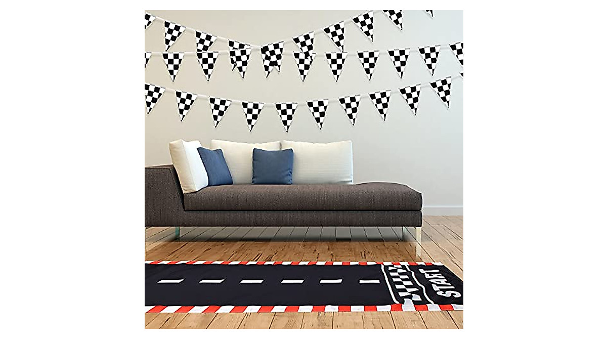10ft Racing Car Track Mat for Exciting Birthday Parties
