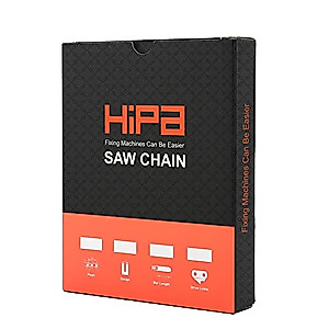 Hipa 6 Inch Chainsaw Chain For Milwaukee M12 Chainsaw Milwaukee Hatchet Remington Branch Wizard 6" Chainsaw Replace R28, 6" Guide Bar, 28 Drive Links, Pitch: 3/8"LP.043" Gauge