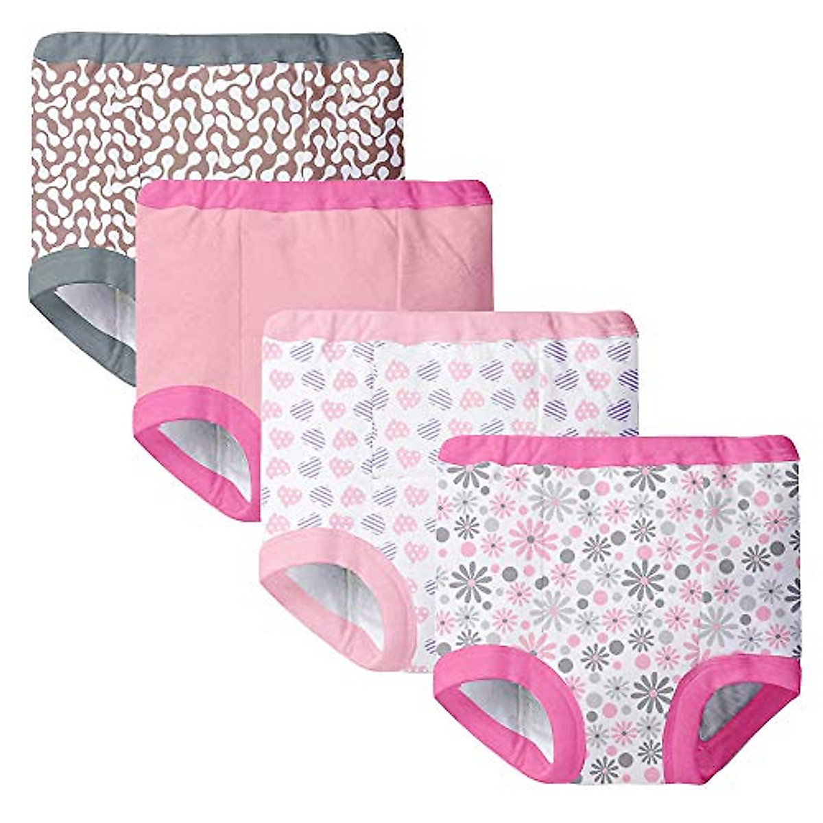 Anti Leakage Training Pants for Babies, Toddler Potty Training Pants,Toilet Training Pants (4 Pack, 18M)